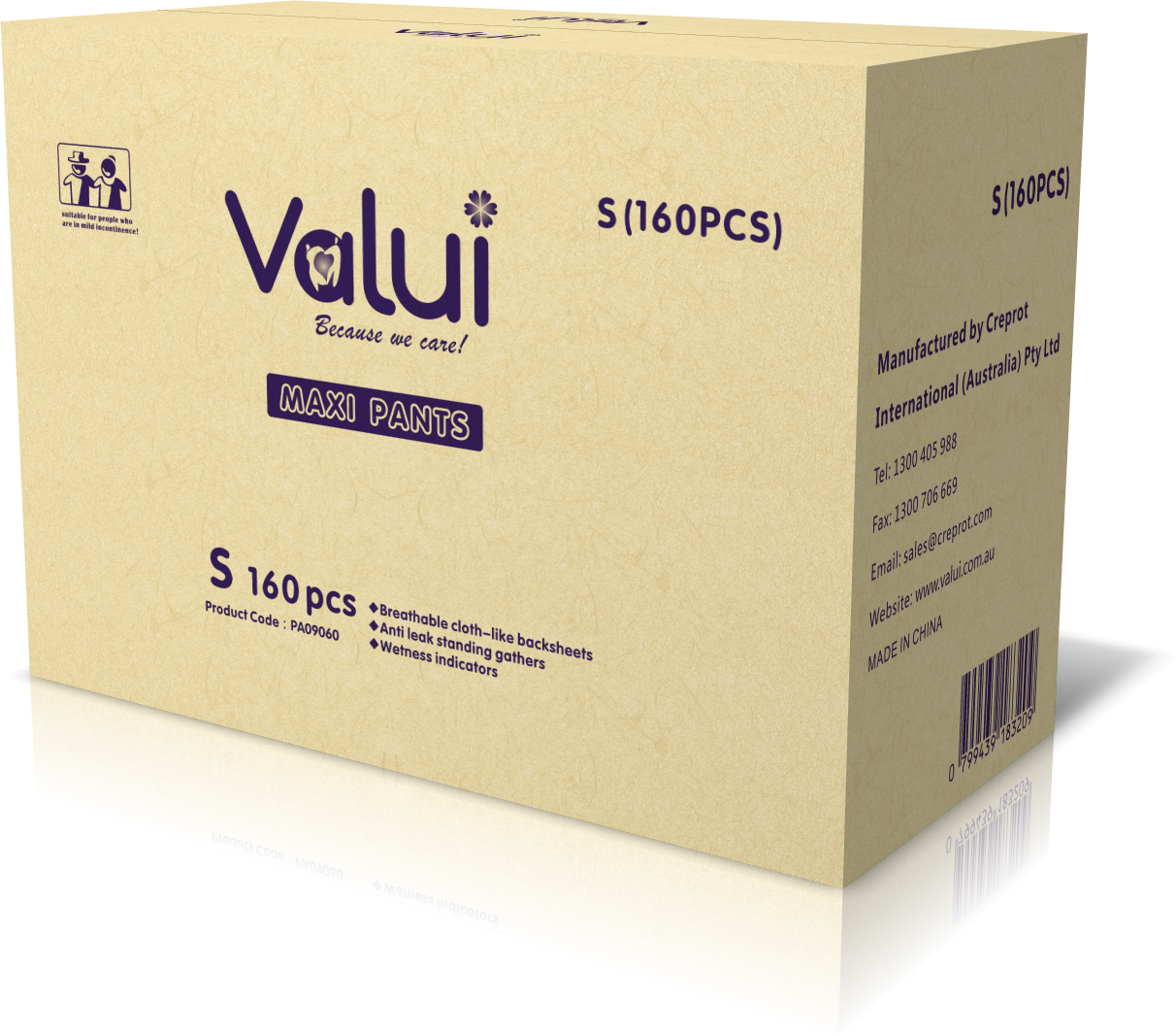 VALUI Maxi Pants - Small (Carton) | Priority One Independent Mobility ...