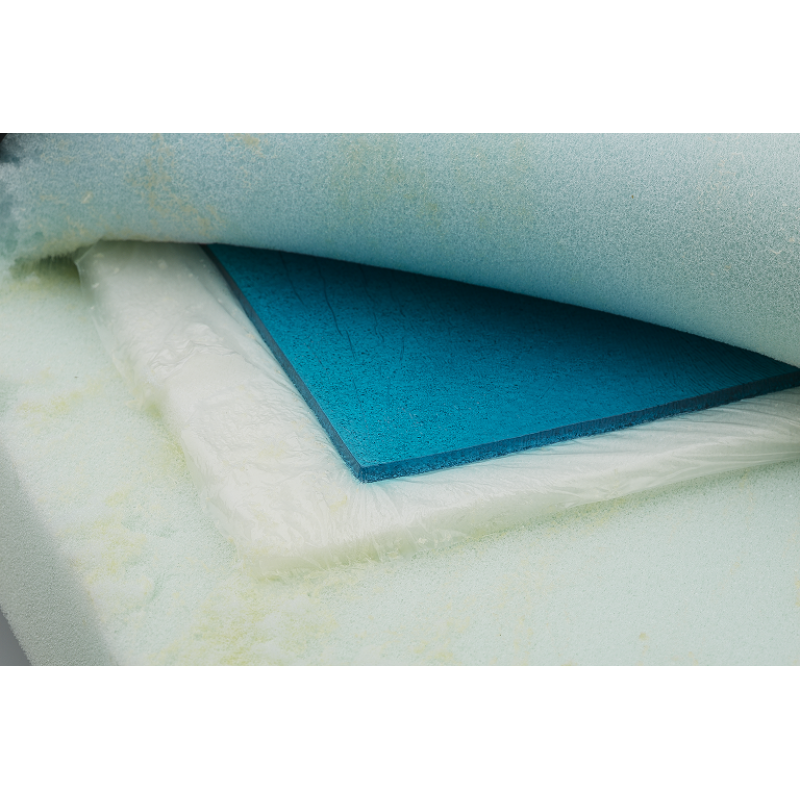 MAX MOBILITY Wheelchair Cushion - Dual Layer PU Foam & Gel Insert ...